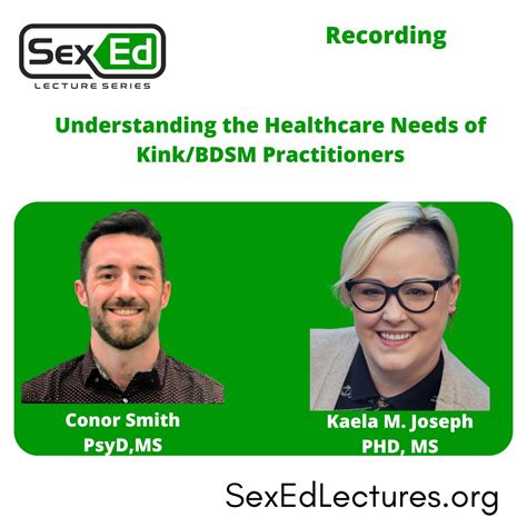 Understanding The Healthcare Needs Of Kinkbdsm Practitioners Sex Ed