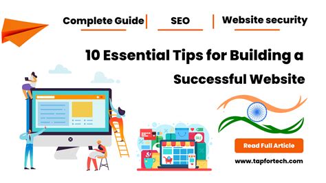 10 essential tips for building a successful website