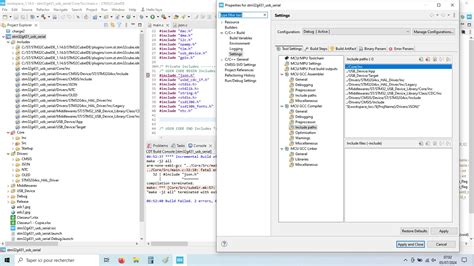 Include Path Dont Work Stmicroelectronics Community