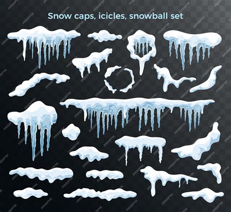 Realistic Icicle Drawing