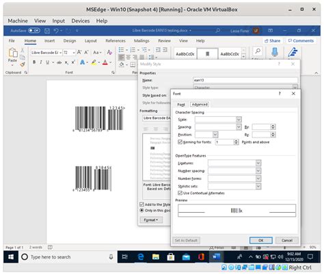ean 13 not working in windows ms word 2013 · issue 28 · graphicore