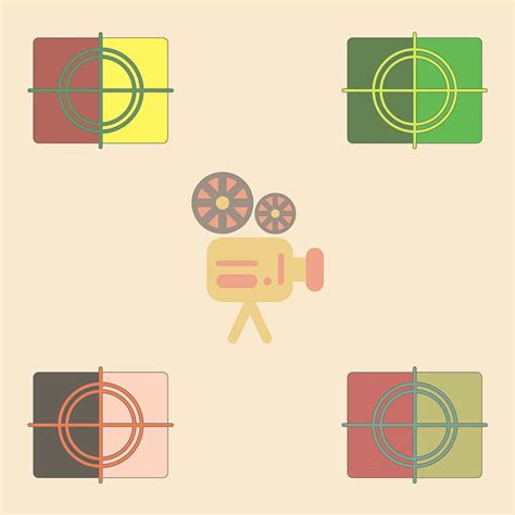 영화 필름 프레임 컬렉션 벡터 Ai Eps Uidownload