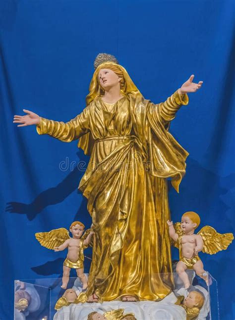 Our Lady Of The Assumption Statue