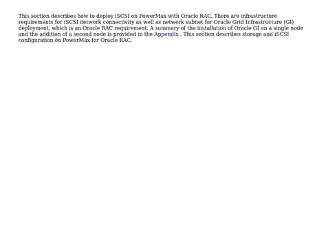 Powermax Iscsi Deployment With Oracle Deploying Powermax 25gbe Iscsi