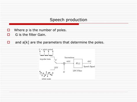 Ppt Speech Processing Project Linear Predictive Coding Using Voice
