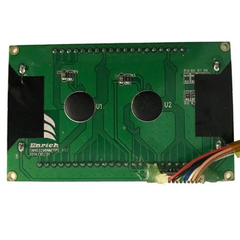 Digit Segment LCD With Printed Color