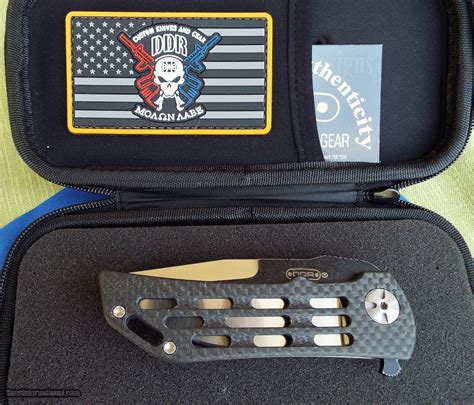 Darrel Ralph Ddr Custom Carbon Fiber Dominator 35 Ventilator Flipper
