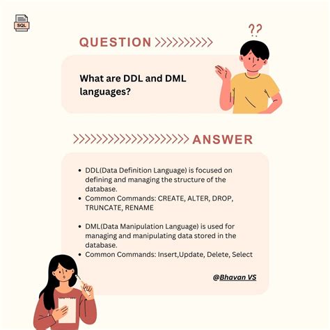 Sql Vs Dml Data Structure And Dml Bhavan Vs Posted On The Topic