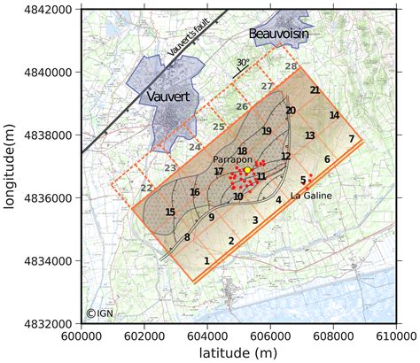 Se Monitoring Surface Deformation Of Deep Salt Mining In Vauvert France Combining Insar And