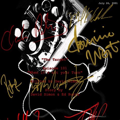 The Wire Script Limited Signature Edition Rare T