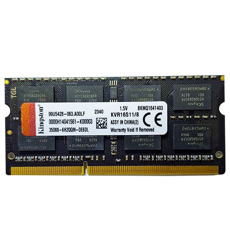 Memoria Ram Ddr3 Pc3 8gb Kingston Chino 12800 1600mhz Laptop