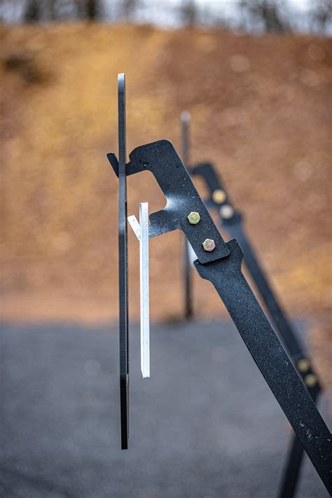 Premium Ar550 Steel Targets — Red Stitch Targets Steel Targets Diy
