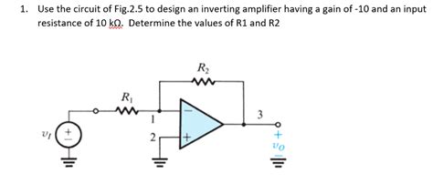 An Incomplete Circuit Diagram Of A Non Inverting Amplifier Circuit Diagram