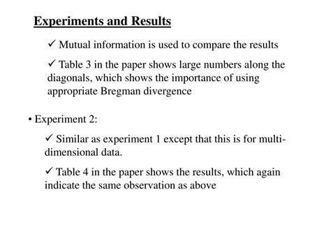 Ppt Clustering With Bregman Divergences Powerpoint Presentation Free