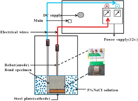 Schematic View Of Accelerated Corrosion Test Setup Download Scientific Diagram