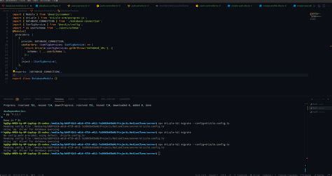 Drizzle Postgresql Migratin Error Using Nestjs Framework Drizzle Team