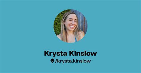 Krysta Kinslow Listen On Spotify Linktree