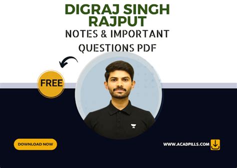 Digraj Singh Rajput Class 10 Sst Notes Pdf Download Acadpills