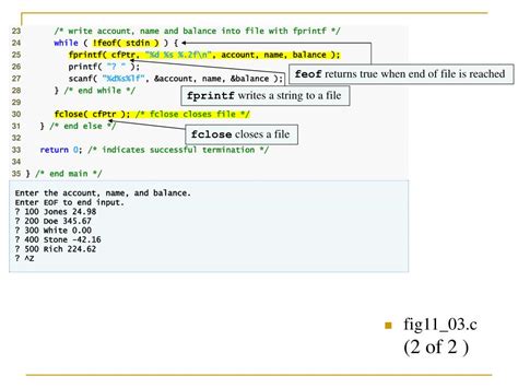 Ppt Chapter 11 C File Processing Powerpoint Presentation Free Download Id3654662