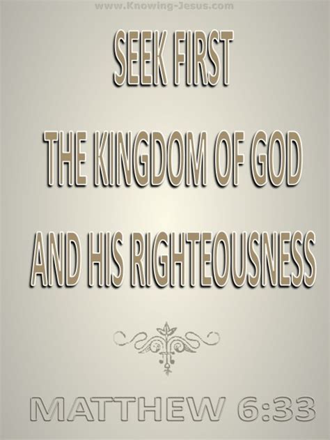 48 Bible Verses About Putting God First