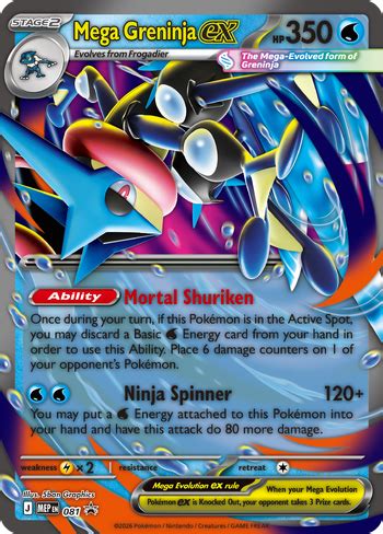 Pokémon Tcg Mega Greninja Ex Premium Collection Pocketmonstersnet