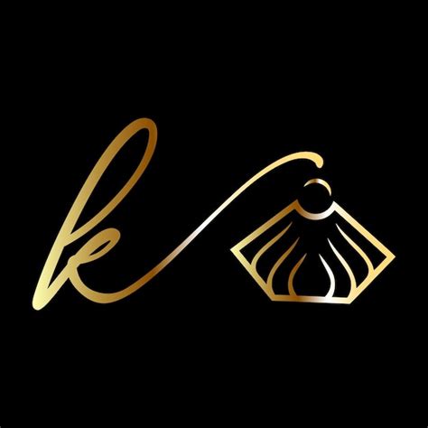 Premium Vector K Initial Logo Handwriting Jewelry Logo Vector Template