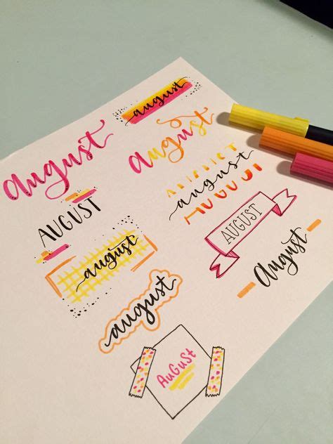 Creative Heading Ideas For Projects