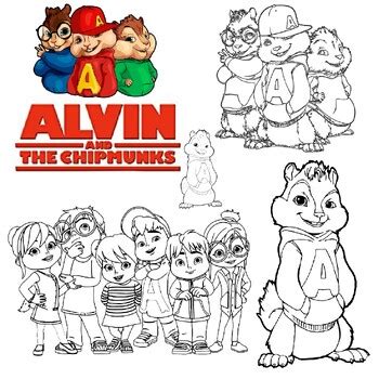 Alvin And The Chipmunks Coloring Pages Free Coloring Pages Printables