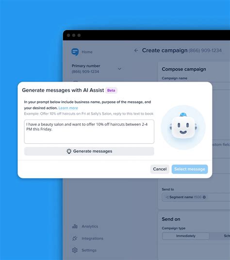 Free Sms Template Generator From Simpletexting