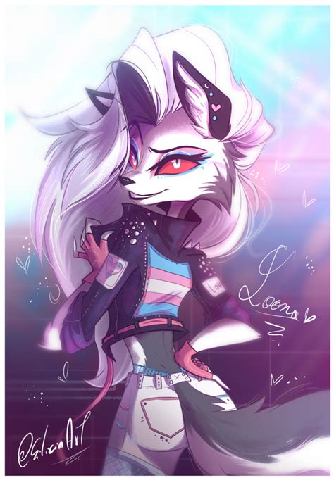 Loona Helluva Boss Helluva Boss Vivzieverse Siliciaart