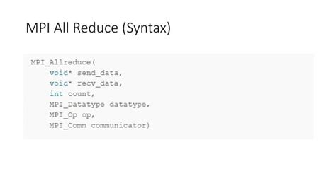 Mpi Collective Communication Operations Pptx Computing Technology