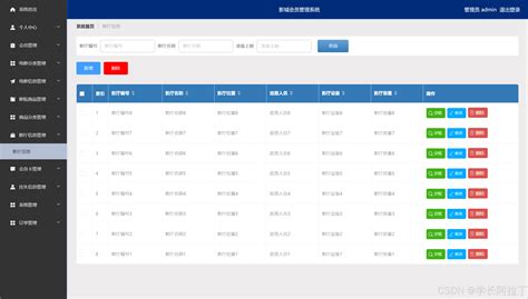 毕业设计：基于springboot的影城会员管理系统【代码论文ppt】 Csdn博客