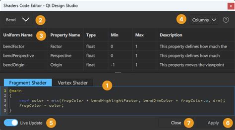 Effect Composer Qt Design Studio Documentation 4 7 1