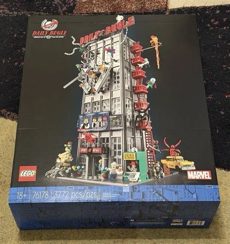 Lego Marvel Spider Man Daily Bugle Building Set 25 Minifigures 76178