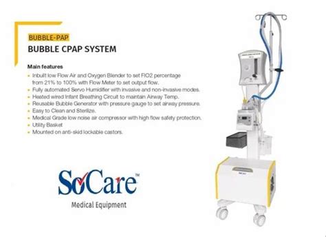 Bubble Cpap System For Nicu Hospital At Best Price In New Delhi Id 27223544812
