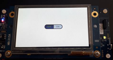 Stm32h7b3i Create A Touchgfx Project With Support For The Designer