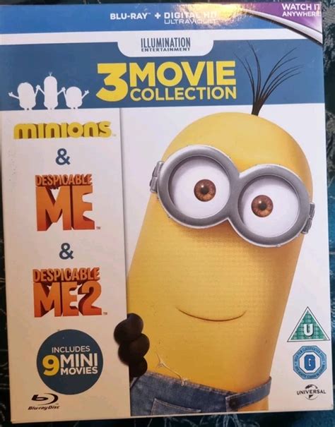 Despicable Me Despicable Me 2 Minions Box Set Blu Ray 2015 £592 Picclick Uk
