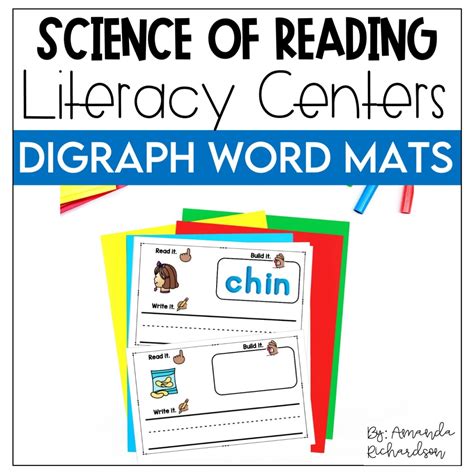 Digraphs Word Mats Consonant Digraphs Worksheet For Science Of