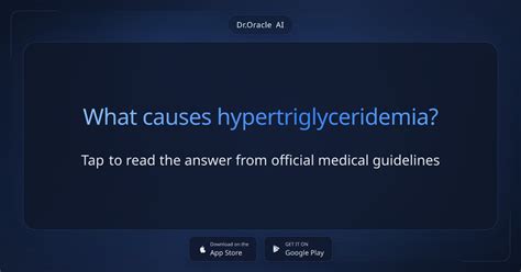 What Causes Hypertriglyceridemia