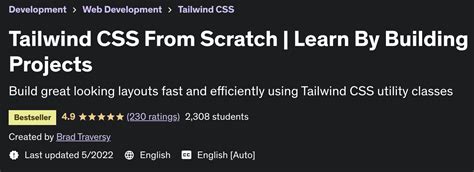 Udemy——从零开始的 Tailwind Css 通过构建项目来学习 Tailwind Css From Scratch