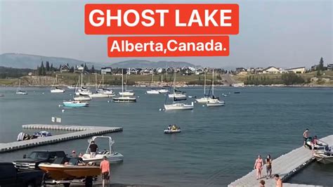 Ghost Lake Alberta Canada 🇨🇦 Cochrane Alberta Boating Swimming