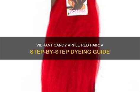Vibrant Candy Apple Red Hair A Step By Step Dyeing Guide Shunsalon