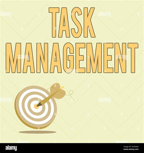Inspiration Showing Sign Task Management Word Written On The Process
