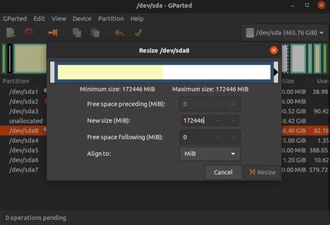 dual boot how to assign unallocated space to ubuntu partition ask