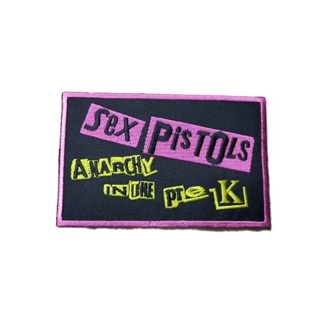 Sex Pistols アイロンパッチ／ワッペン セックス・ピストルズ Anarchy In The Pre Uk バンドtシャツの通販
