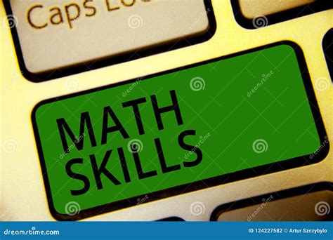 Handwriting Text Writing Math Skills Concept Meaning Starting To Learn How To Count Numbers Add