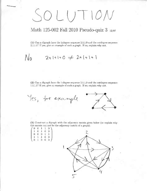 5 problems with solutions on discrete mathematics i quiz 3 math 125