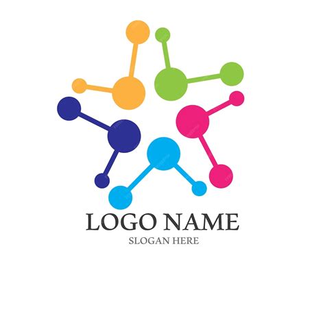 Premium Vector Molecule Vector Illustration Design