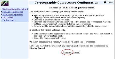 How To Configure A Cryptographic Coprocessor Card