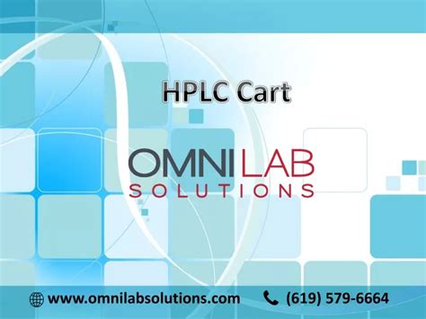 PPT HPLC Cart Available At An Affordable Price To Meet Your Lab Requirements OMNI Lab